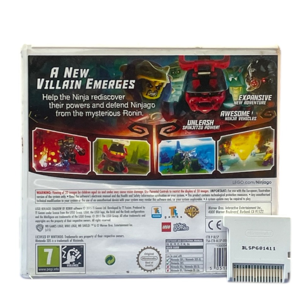 Pre-owned LEGO Ninjago Shadow Of Ronin 3DS Game - Own4Less